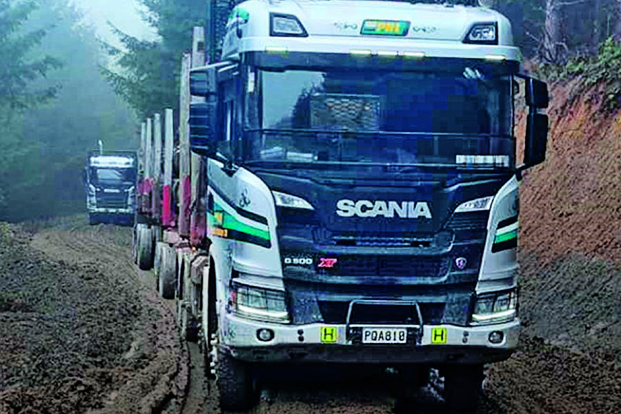 July 2024 Log haulage